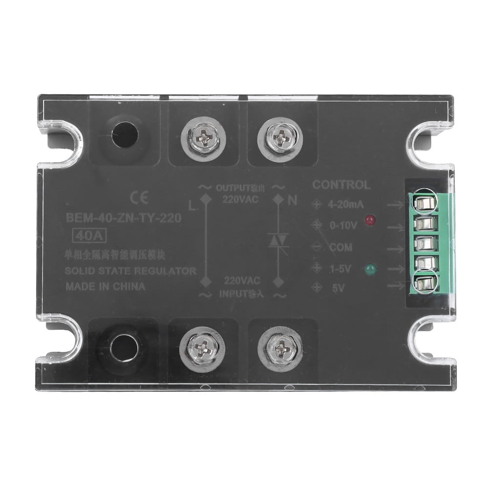 BERM Solid State Relay SSR Single‑Phase Full Isolated Intelligent DC ...