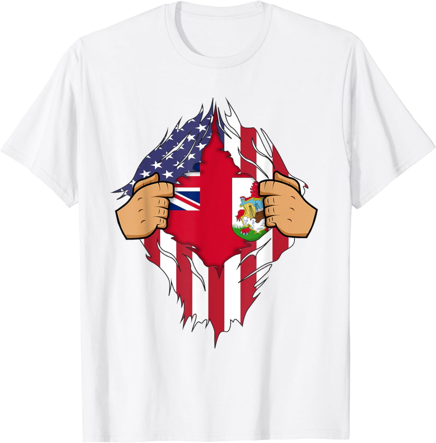 BERMUDAN FLAG BERMUDA Men Women Kids Gift T-Shirt - Walmart.com