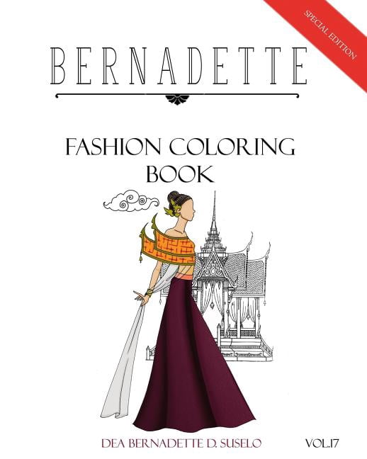 BERNADETTE Fashion Coloring Book: Architecture Inspired Outfits ...