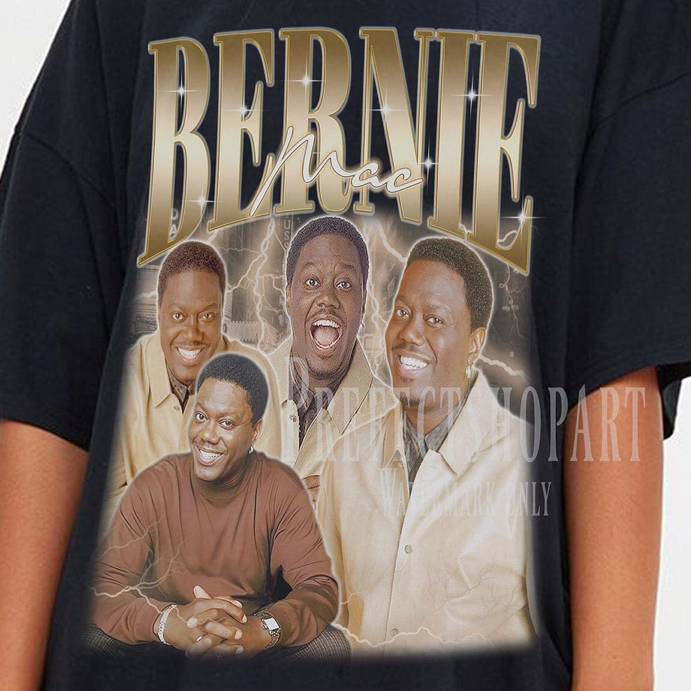 BERNIE MAC Shirt, Bernie Mac Homage T-Shirt, Bernard Jeffrey McCullough American Comedian ...