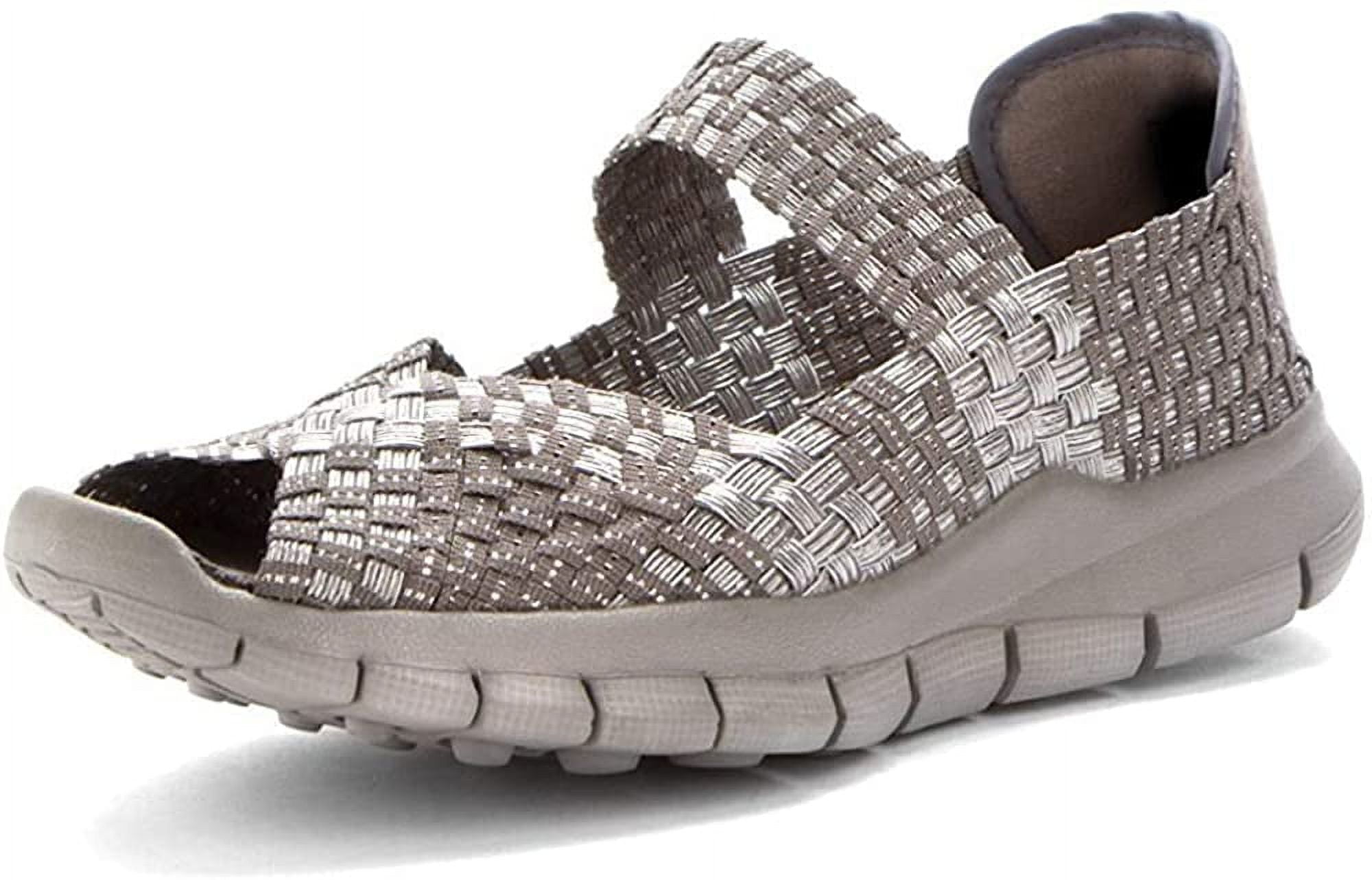 BERNIE MEV COMFI MULTI Shoes Silver Grey - Walmart.com