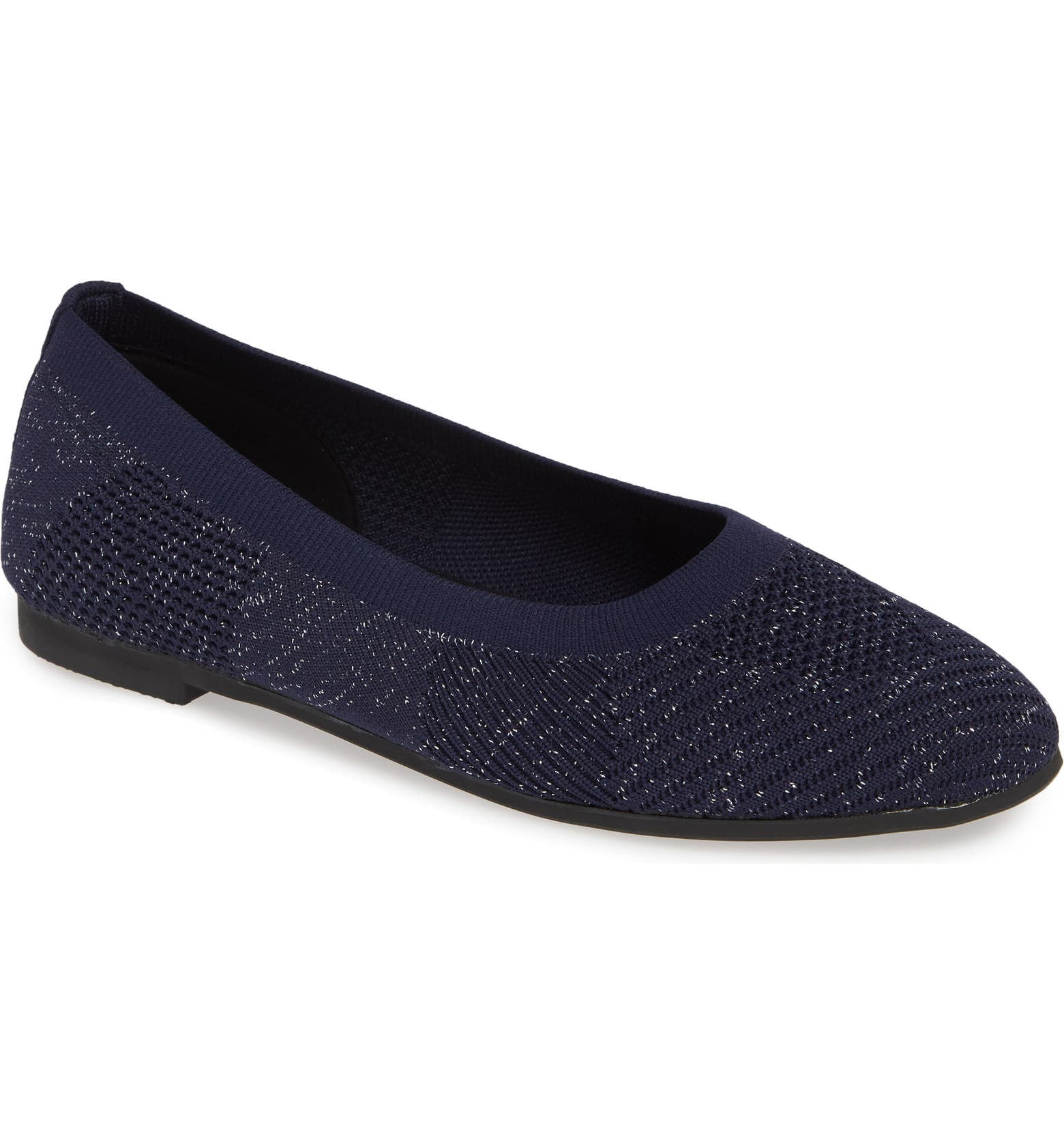 BERNIE MEV NIKKI Shoes Navy Silver - Walmart.com