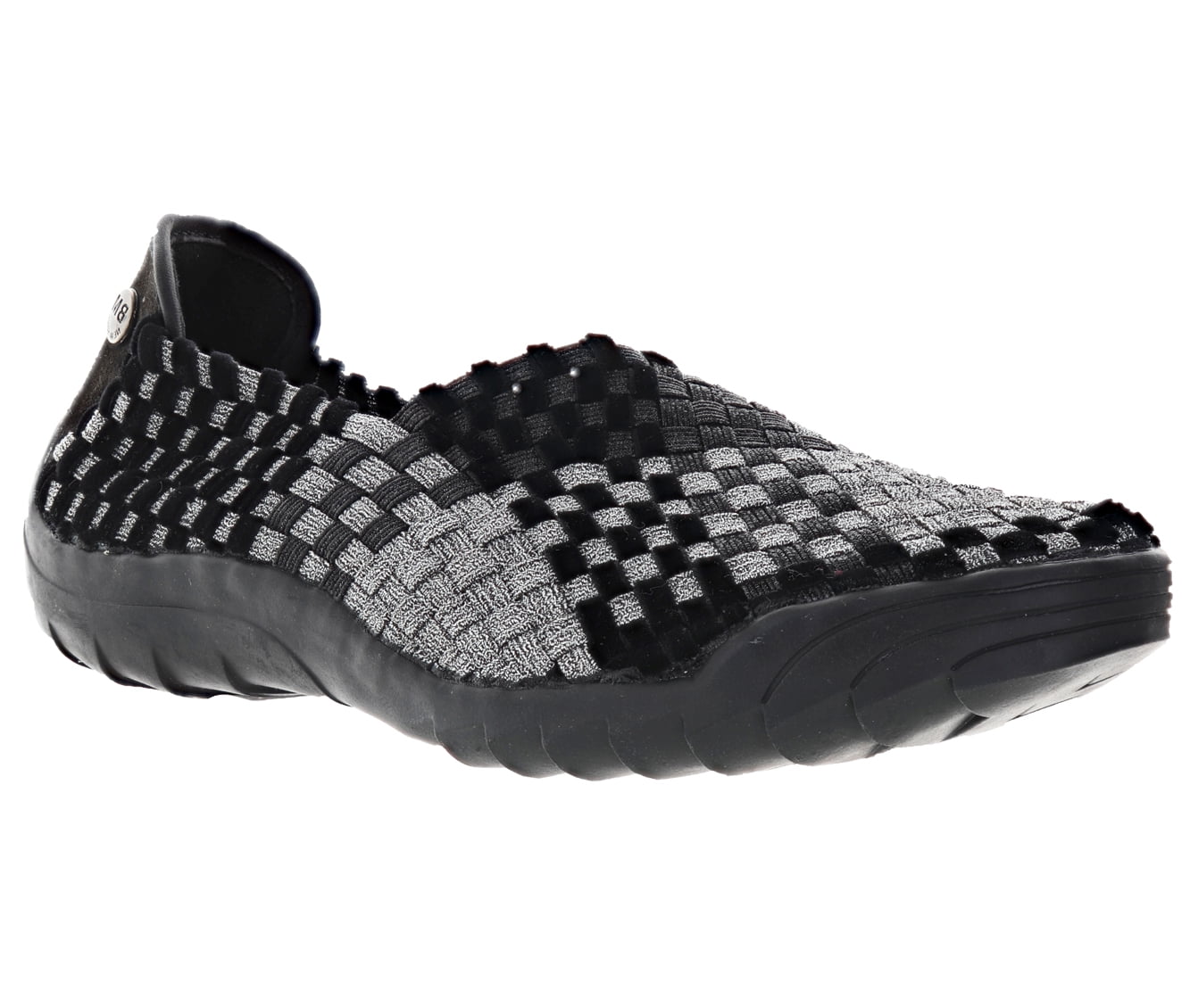BERNIE MEV RIGGED FLY Shoes Pewter / Black Metallic / Black Velvet ...