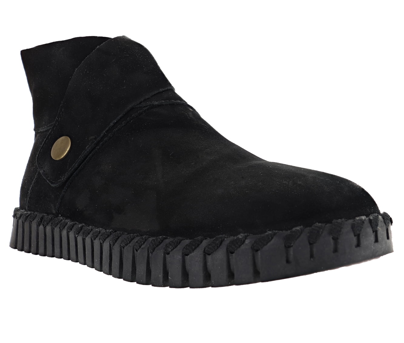 BERNIE MEV TW69 Boots Black Suede - Walmart.com