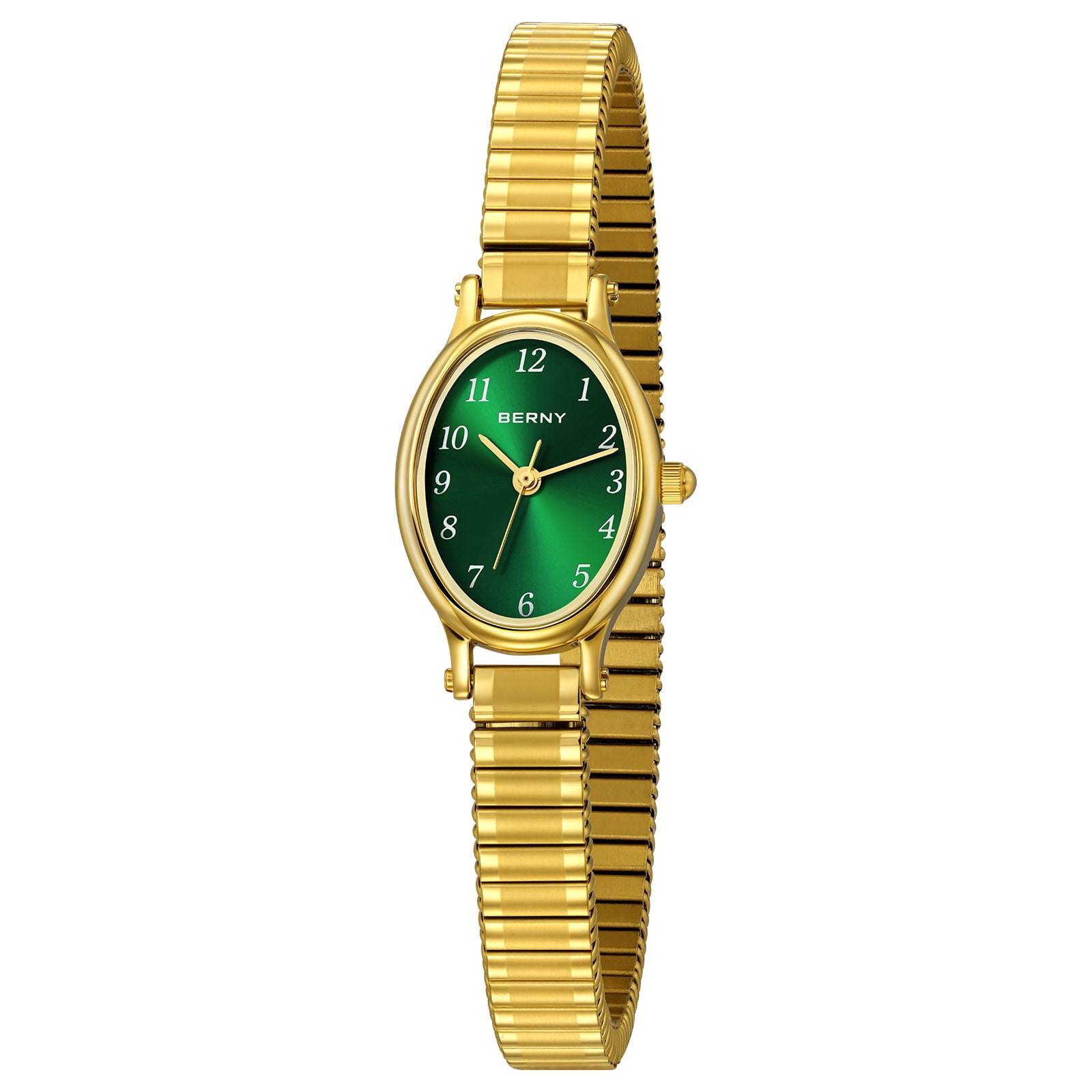 BERNY Men's Quartz Watch, Classic Casual Wrist Watch with Stainless ...