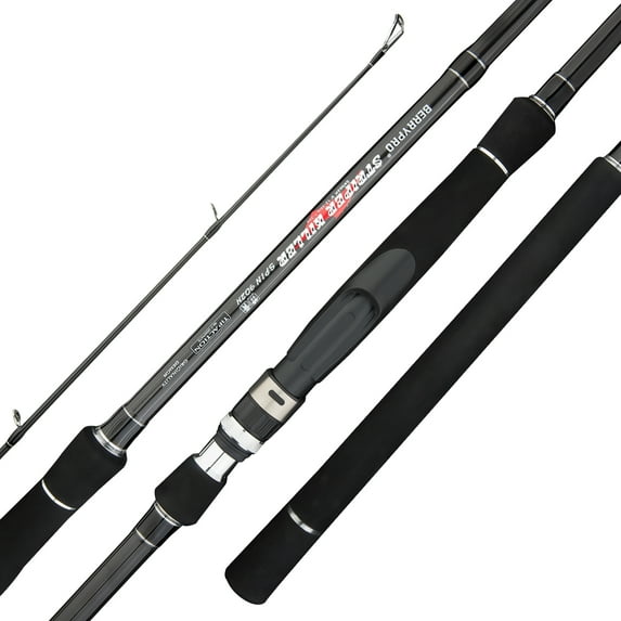 BERRYPRO Light Surf Spinning Rod Striper Fishing Rod Striped Bass Surf ...