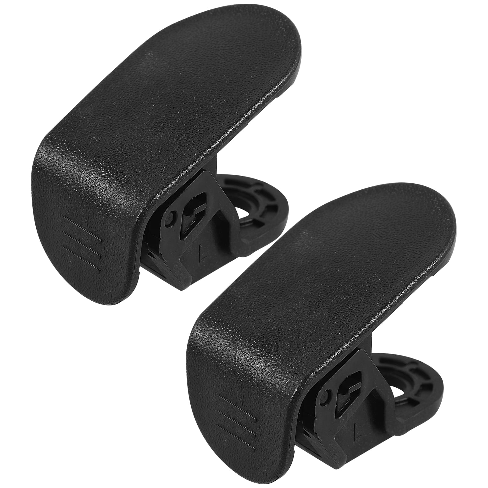 EXHUMKY Minimalist Design BERTDOMD 1 Pair Sleek ABS Steel Car Front ...