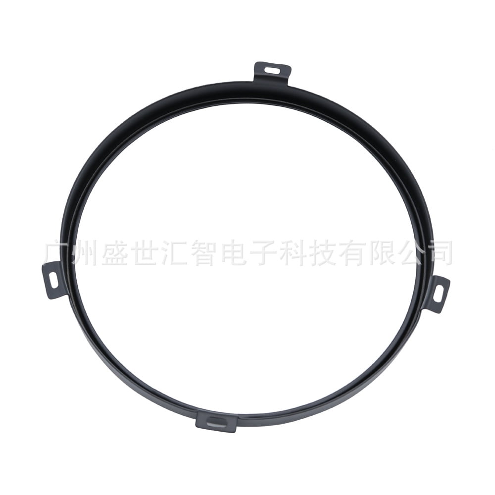 BERTDOMD 1 Pair Headlight Mount Bracket Rings Round Headlight Bezels ...