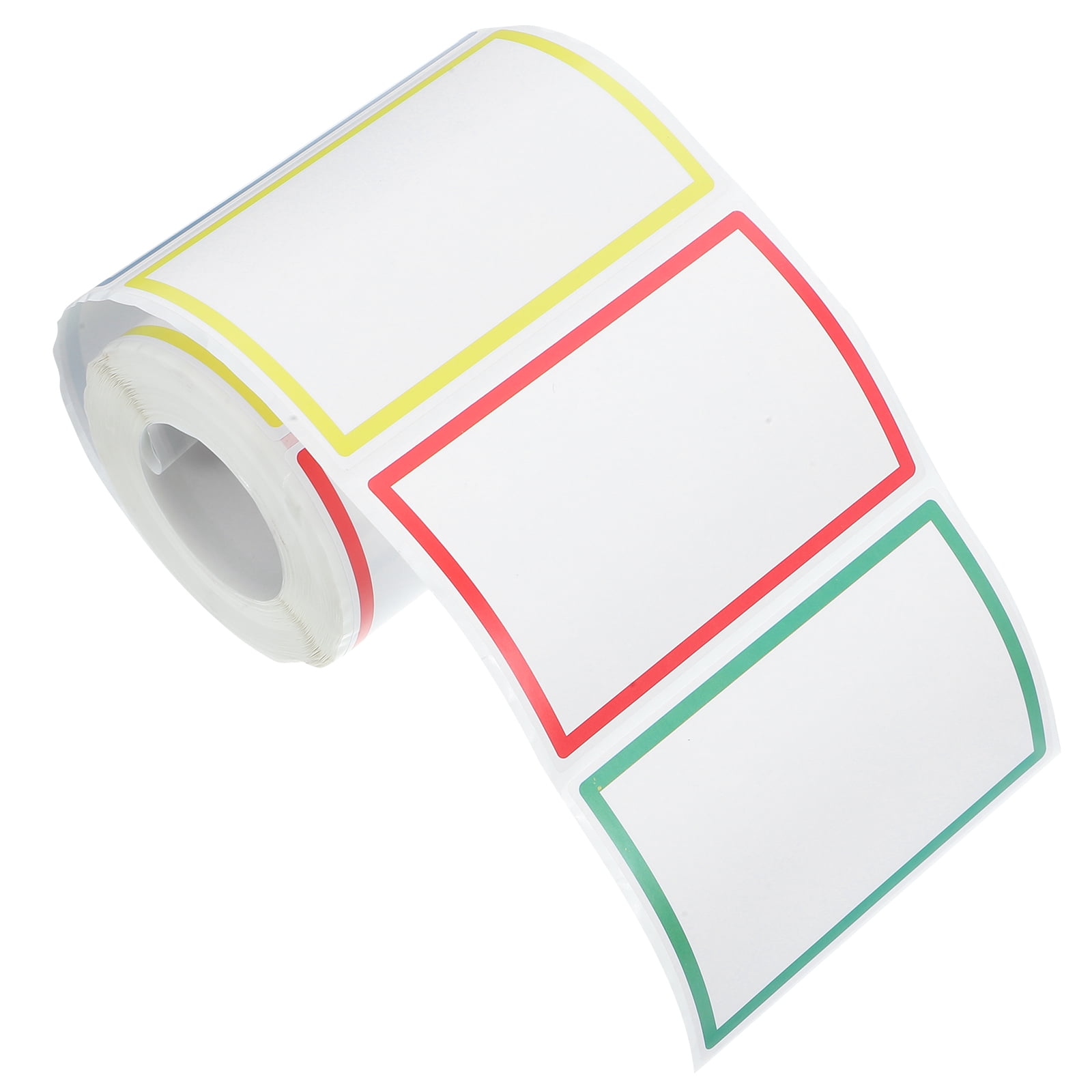 BERTDOMD 1 Roll Name Tags Home Office Sign Stickers Blank Sticker ...