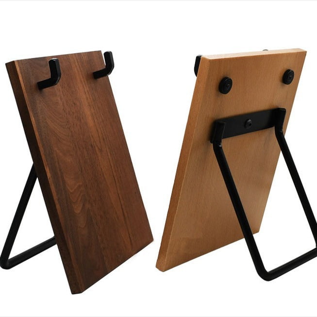 BERTDOMD 1 Set Creative DIY Wire Calendar Holder Unique Wood and Iron ...