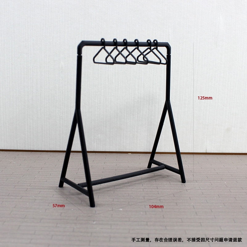 BERTDOMD 1 Set Doll House Furniture Miniature Hanger Storage Rack Doll ...