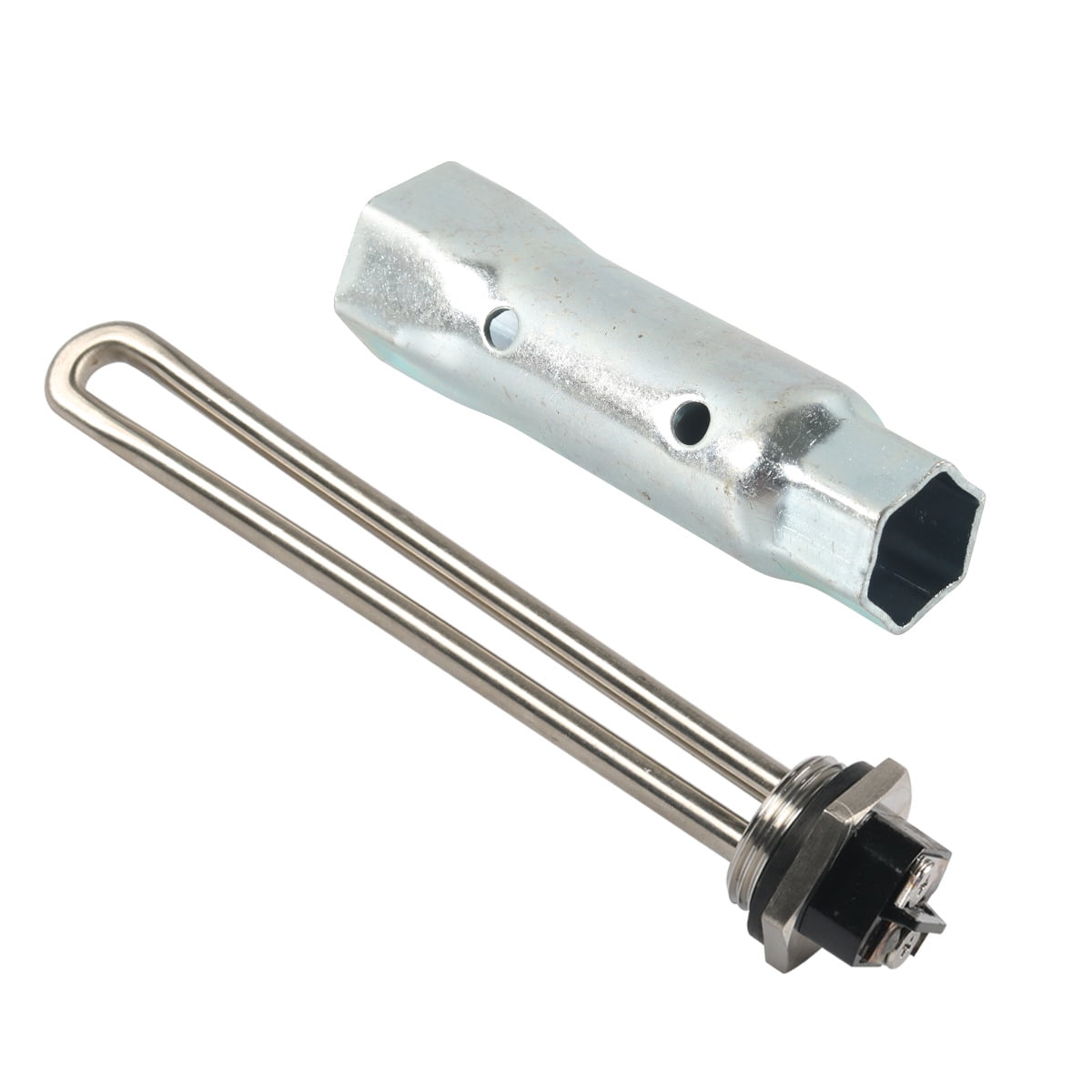 BERTDOMD 1 Set Electric Rv Water Heater Element Anode Rod With Wrench ...