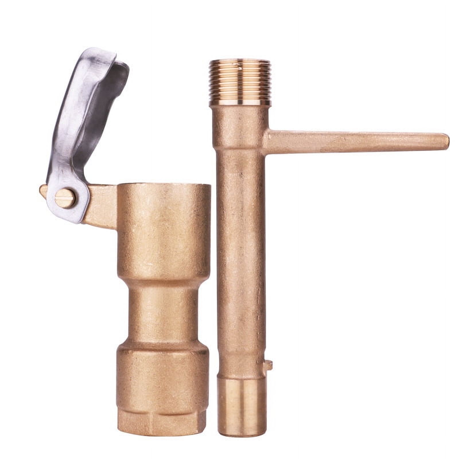 BERTDOMD 1 Set Garden Quick Water Valve Copper Quick Water Valve Lawn ...