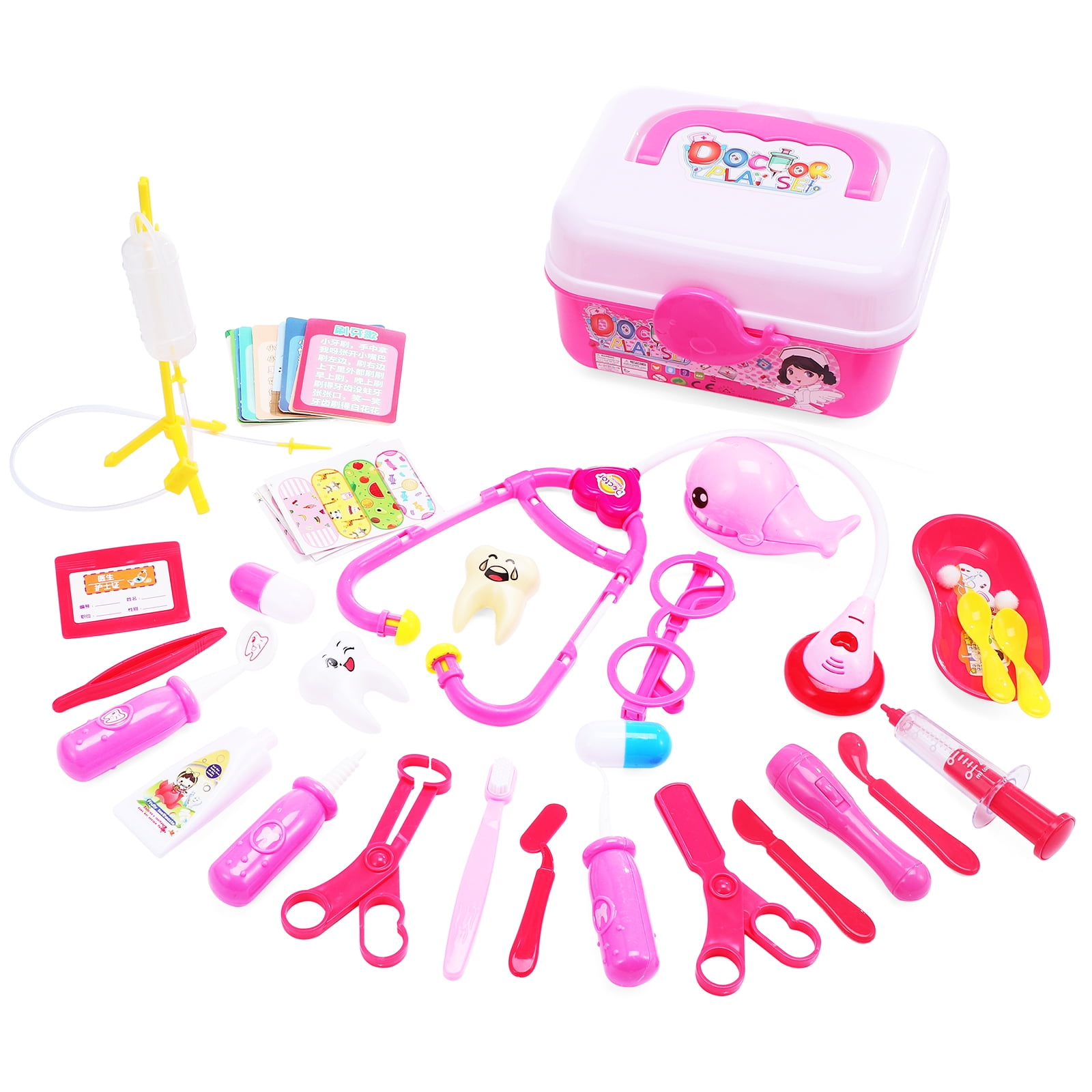 BERTDOMD 1 Set Kids Doctors Play Set Toddler Doctor Kit Girls Boy ...