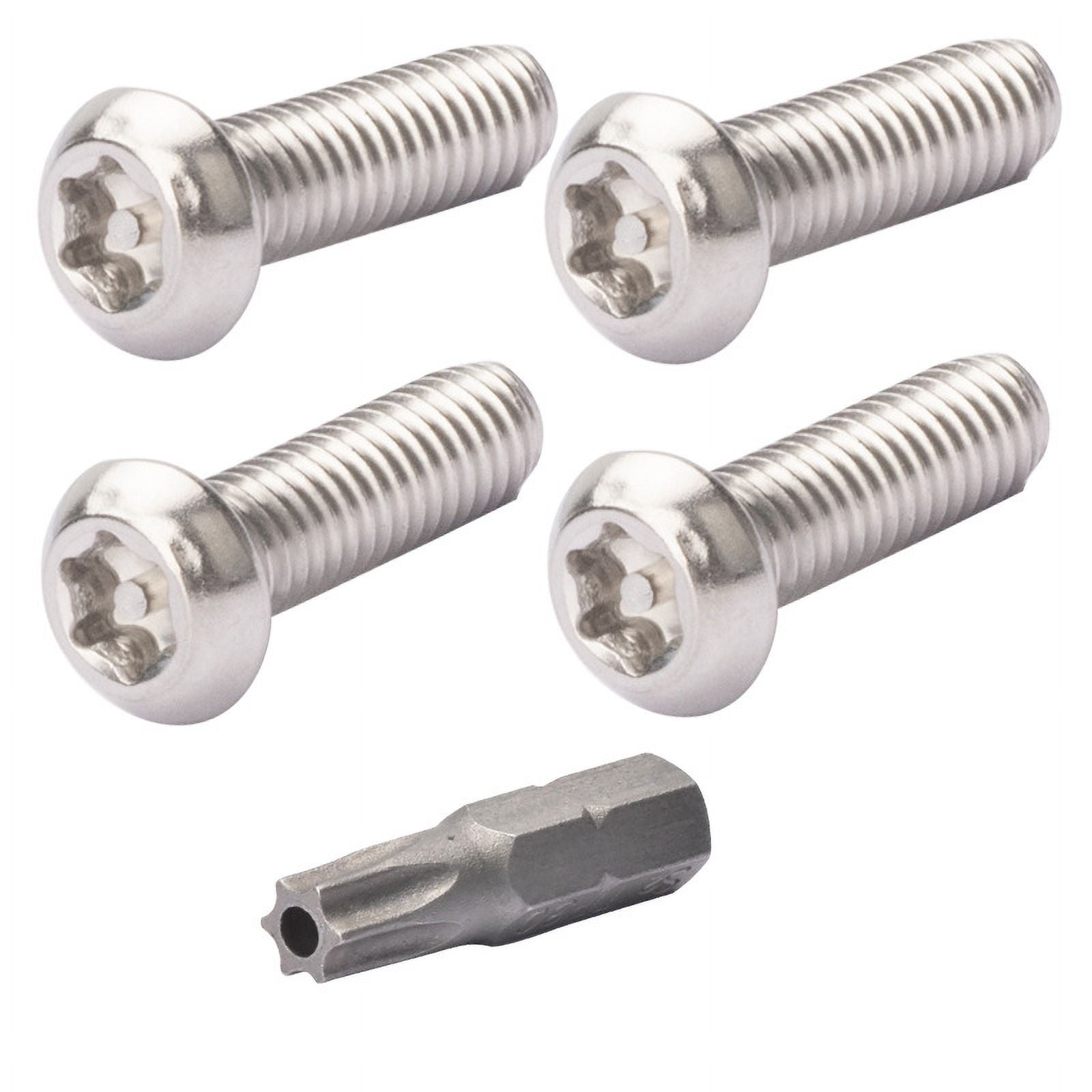 EXHUMKY License Plate Screw Retainers For Car Plate Screws 1 Set ...