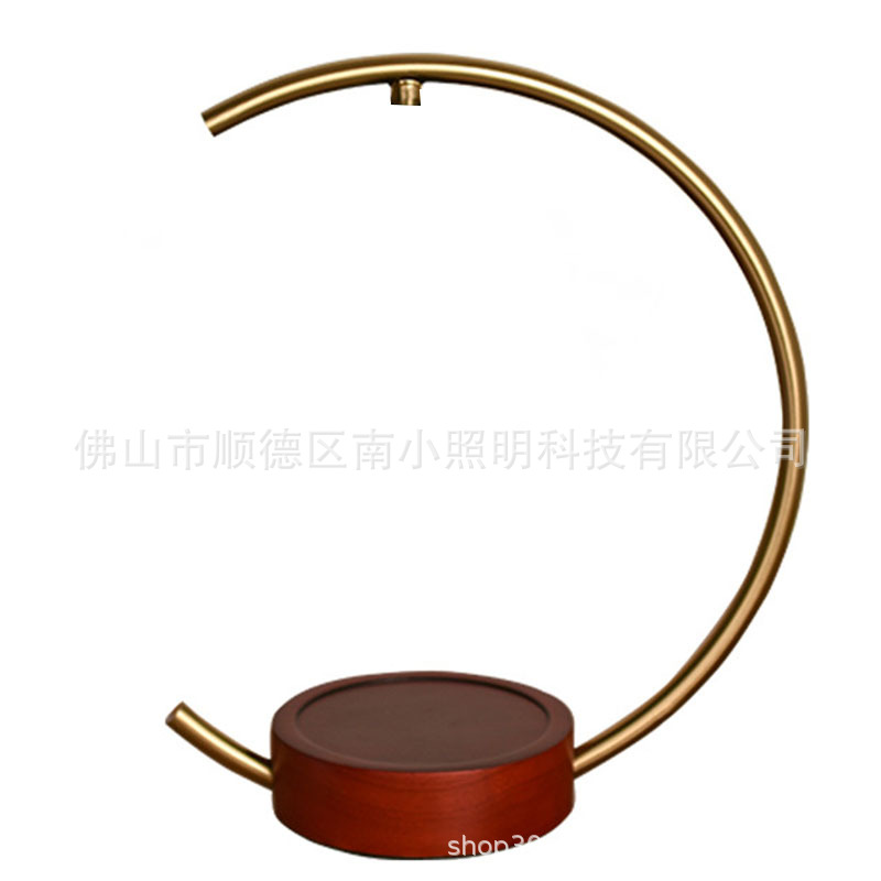 BERTDOMD 1 Set of Moon Shape Aroma Lamp Stem with Wooden Bottom Cozy ...