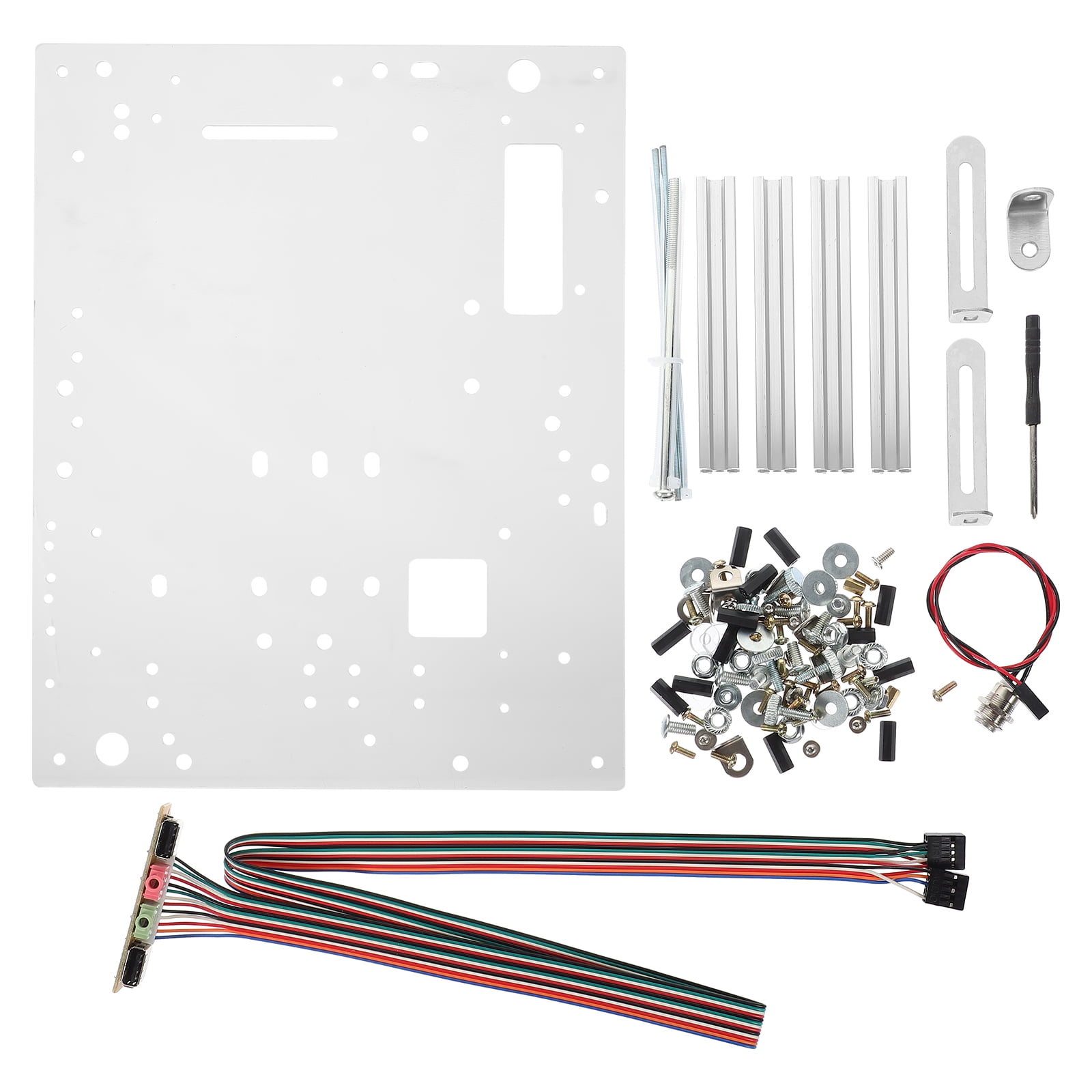 EXHUMKY Pc Case Accessories Open Air Computer Case Aluminum Alloy 1Set ...