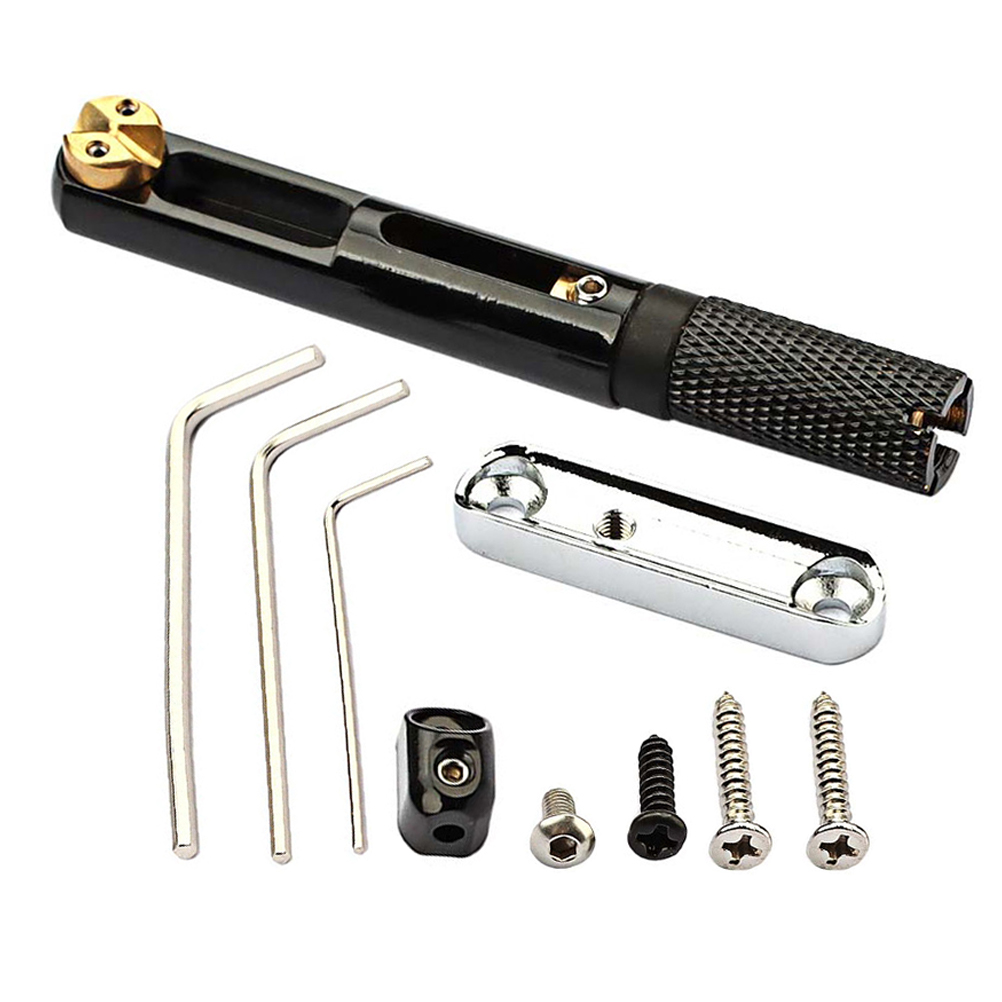 BERTDOMD Single Headless Bar Bridge Kit for Electric Guitar and Bass ...