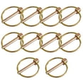 Cotter Pins 16 PCS M6 Heavy Duty Lynch Pins With Rings – Trailer Lock ...