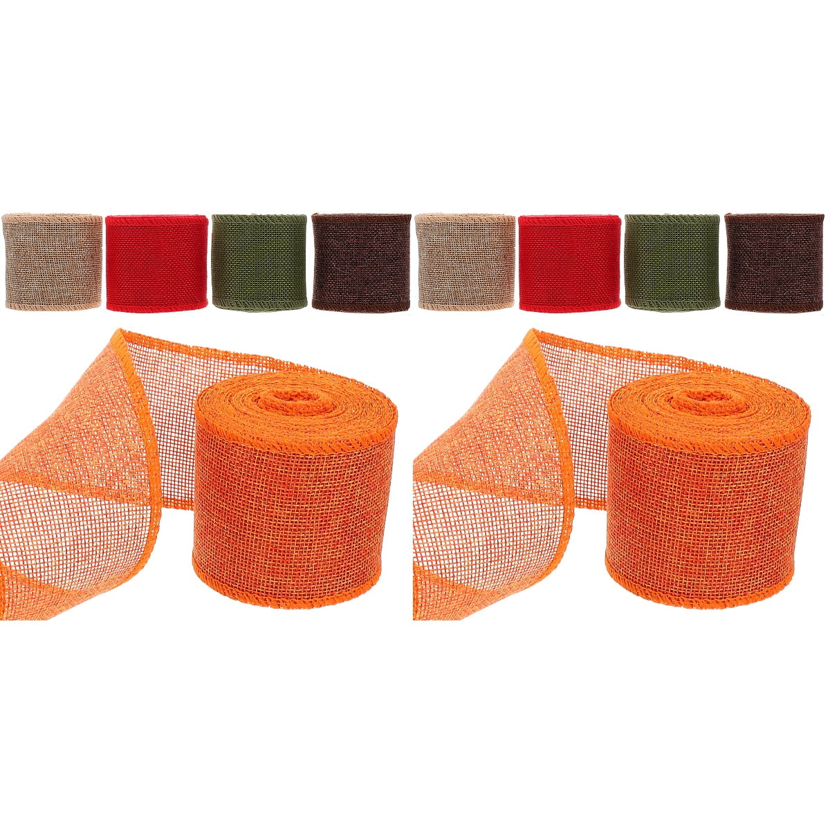 BERTDOMD 10 Rolls of Decorative Wrapping Ribbons Multi-function Wired ...