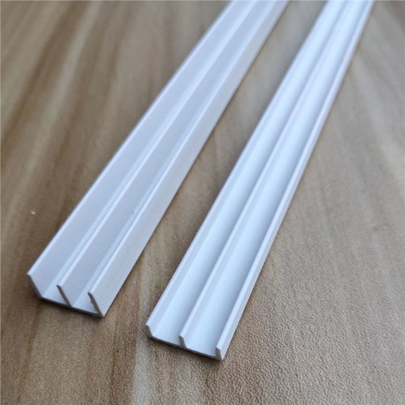 BERTDOMD 10 Sets Plastic Glass Cabinet Door Slide Rail Plastic Slide ...
