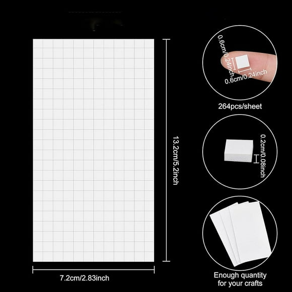 Double Sided Adhesive Squares