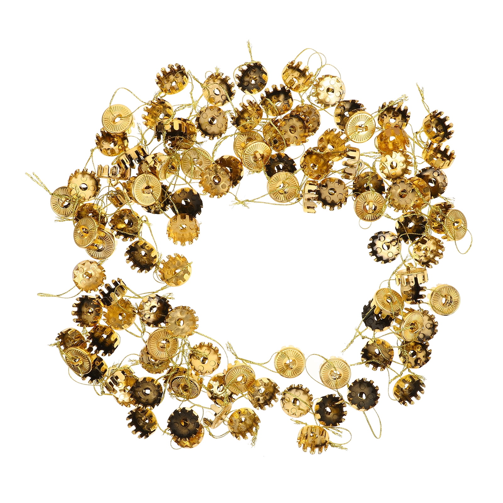 BERTDOMD 100pcs Christmas Ornament Caps Plastic Replacement Ornament ...