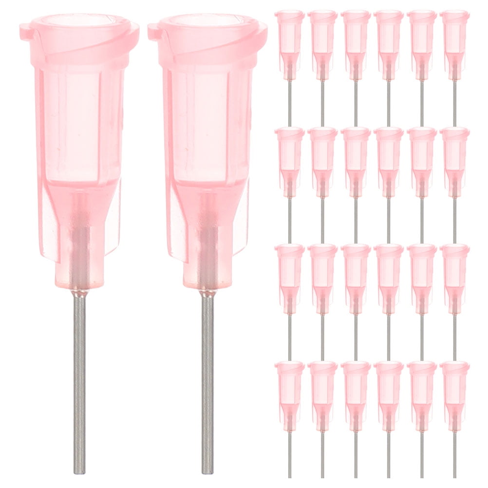 BERTDOMD 100pcs Dispenser Needles Dispenser Replacing Needles Blunt Tip ...