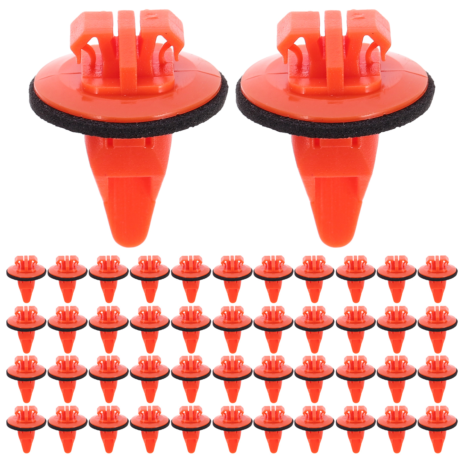 BERTDOMD 100pcs Flare Clips Plastic Retainer Clips Replacement Trim ...