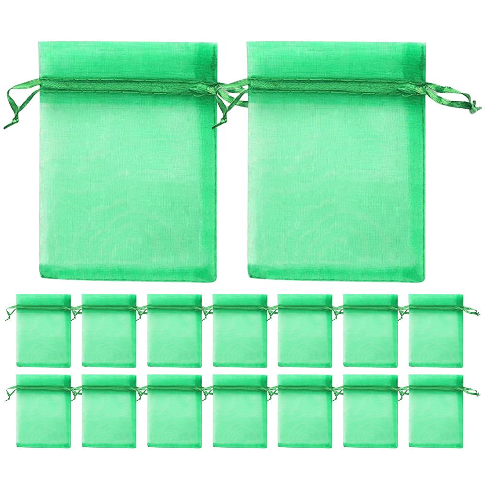 BERTDOMD 100pcs Garden Net Bags Vegetable Fruit Protective Bags Barrier ...