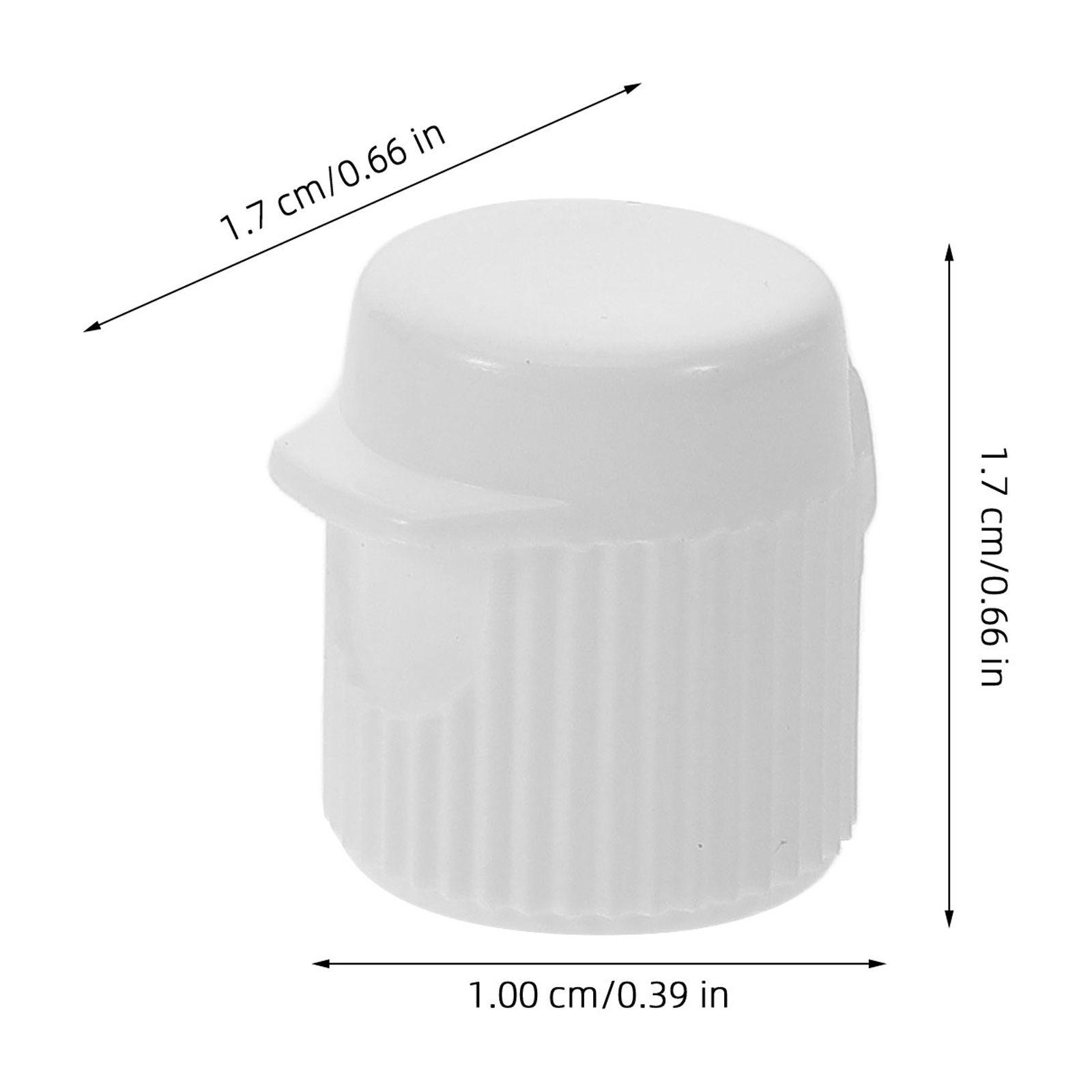 BERTDOMD 100pcs Plastic Cap For Toothpaste Tube Toothpaste Lid Travel ...