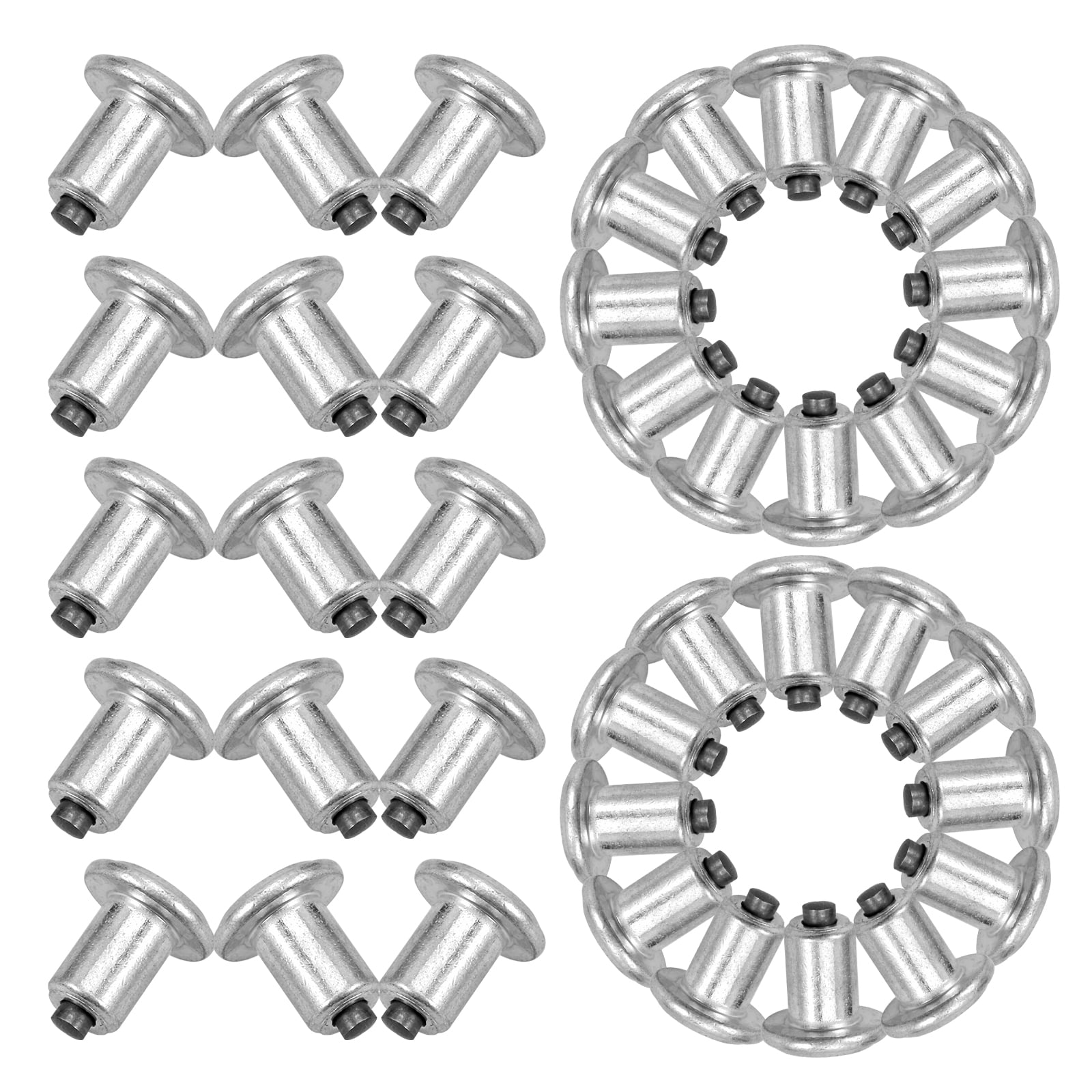 BERTDOMD 100pcs Tire Studs Tire Spikes Replacement Tyre Studs for ...