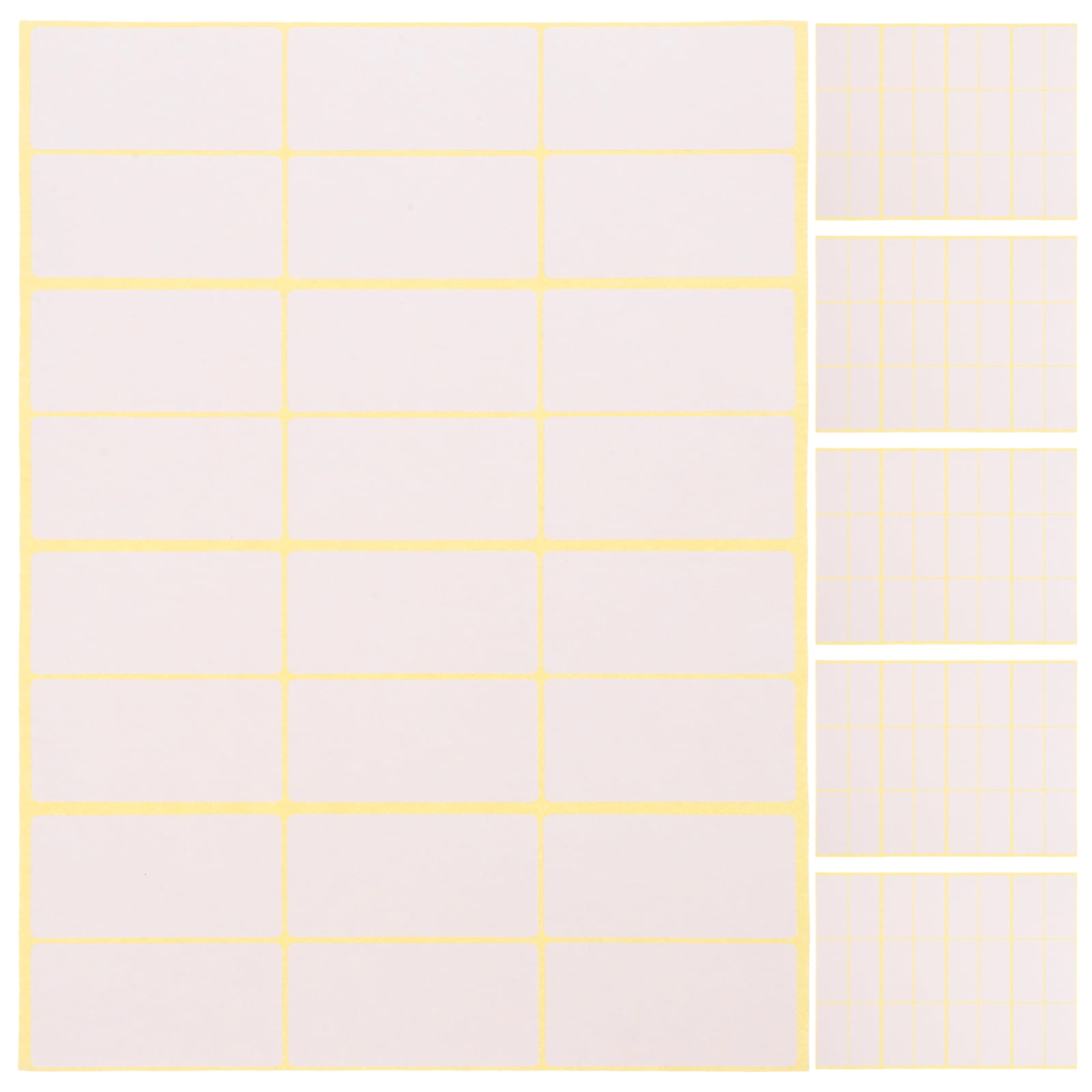 BERTDOMD 1080pcs Label Stickers Blank Label Stickers Classification ...