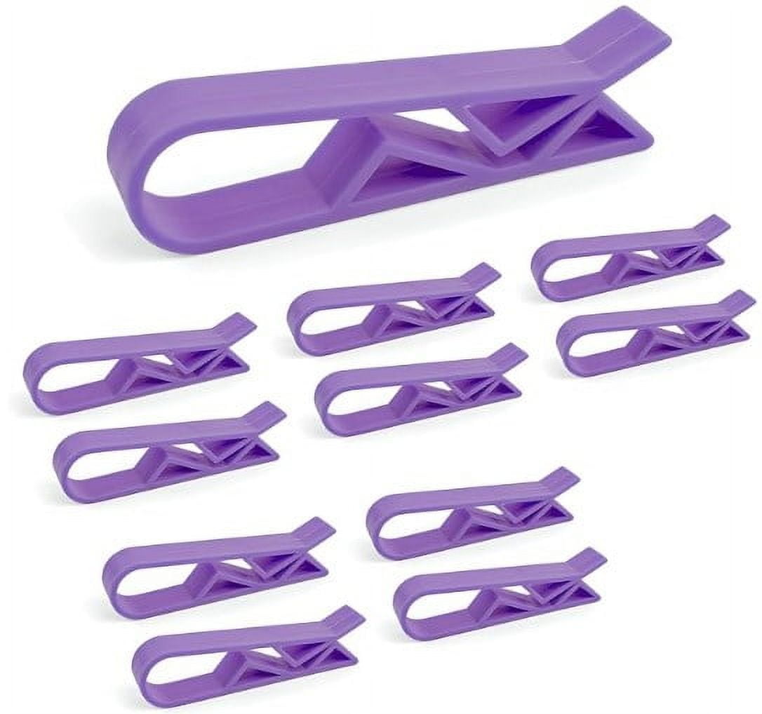 BERTDOMD 10pcs Garbage Bin Clip Kitchen Trash Can Bag Clips Wastebasket ...