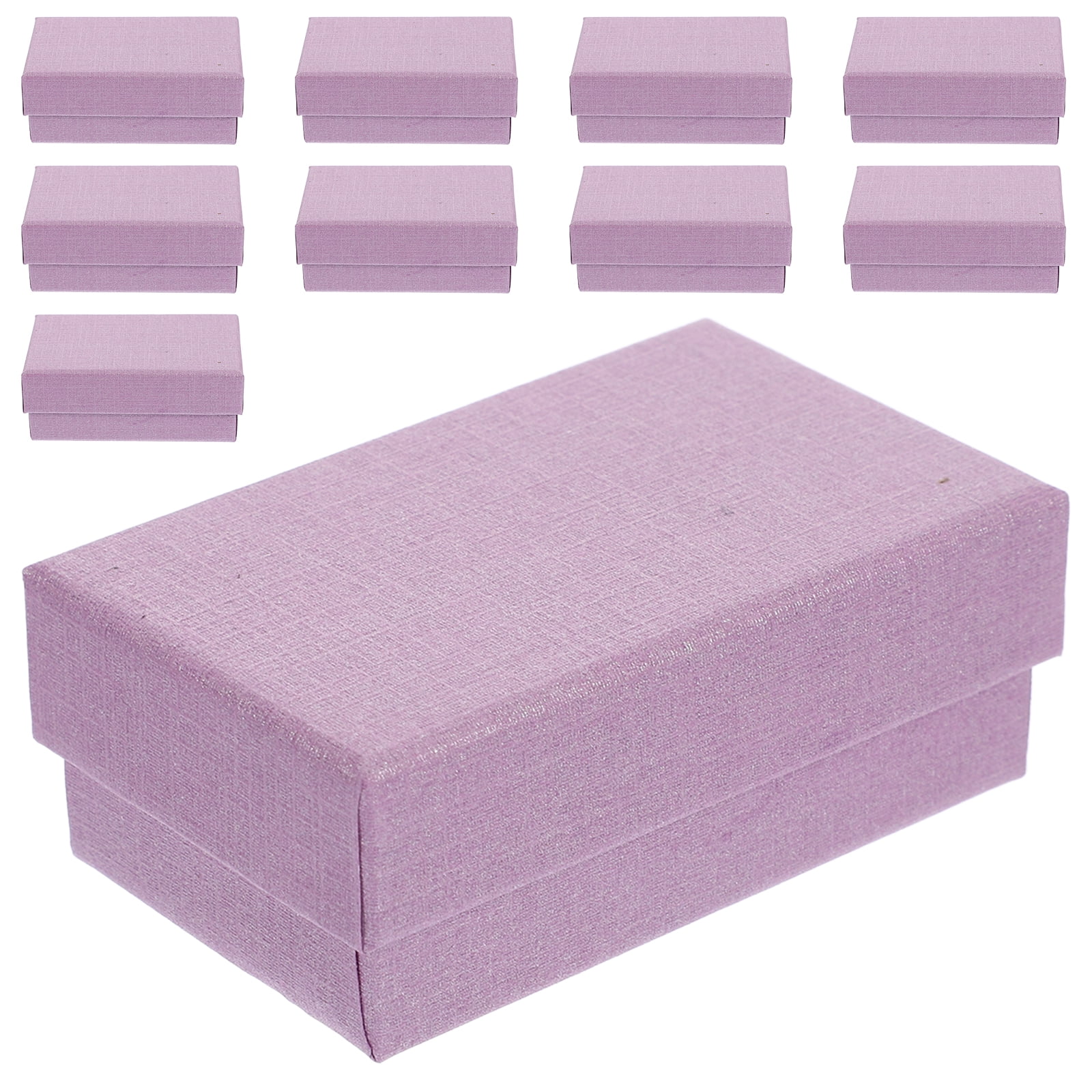 BERTDOMD 10pcs Jewelry Gift Boxes Necklace Earrings Packaging Box Small ...