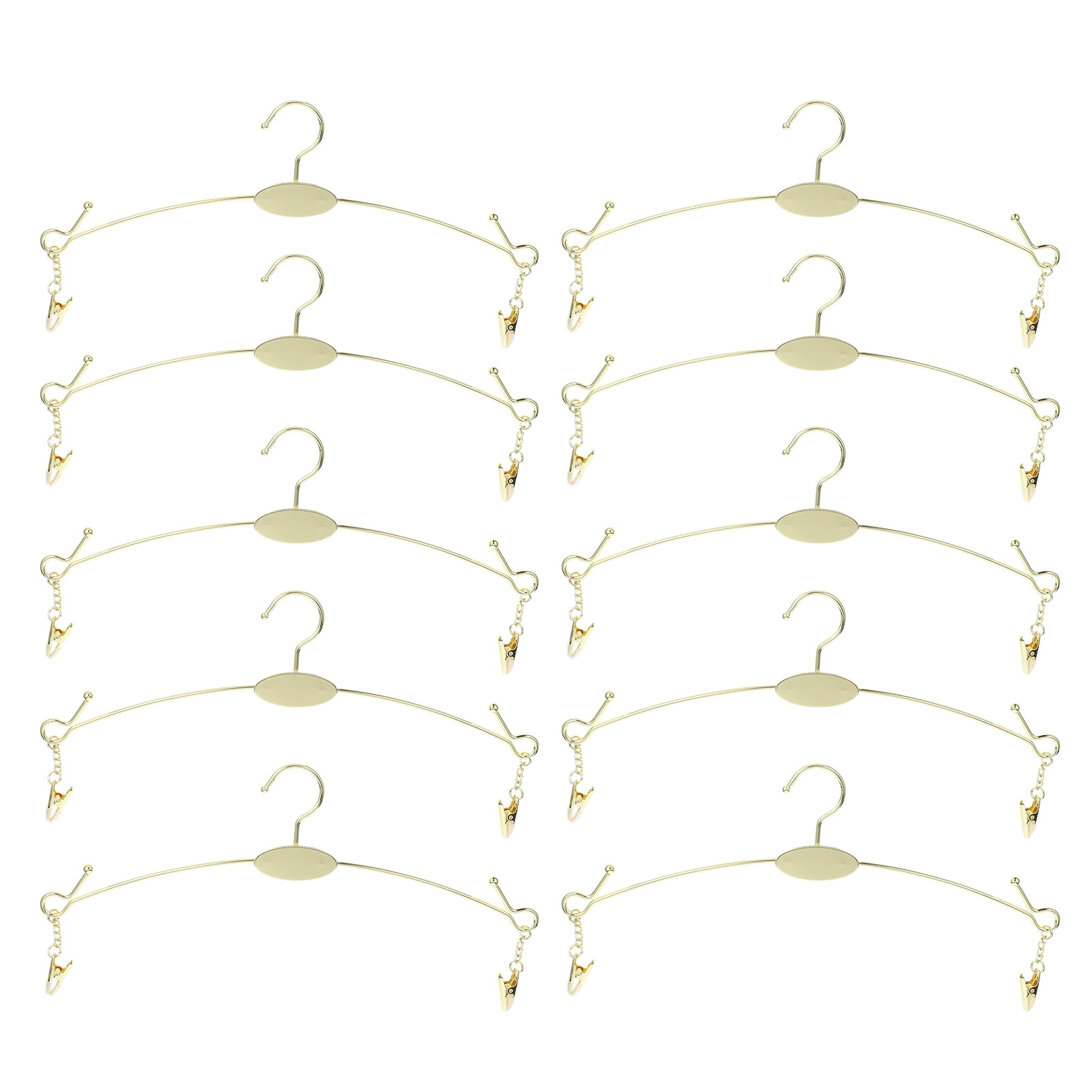 BERTDOMD 10pcs Metal Underwear Bra Rack Clothes Hangers Lingerie Shop ...