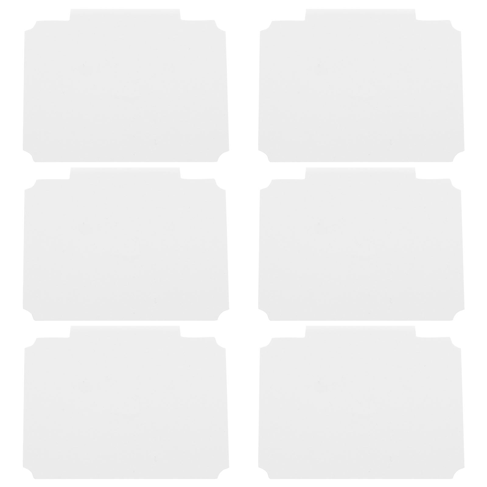 BERTDOMD 10pcs Removable Basket Label Clips For Storage Bins Clip-On ...