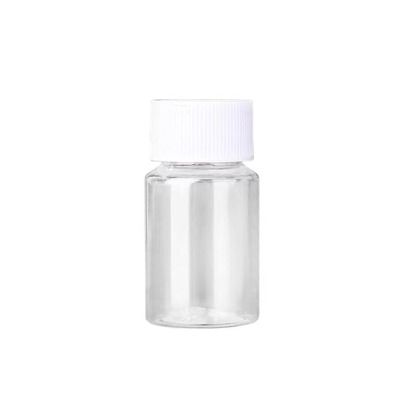 BERTDOMD 10pcs Wide Mouth Lab Reagent Bottles Clear Plastic Liquid ...