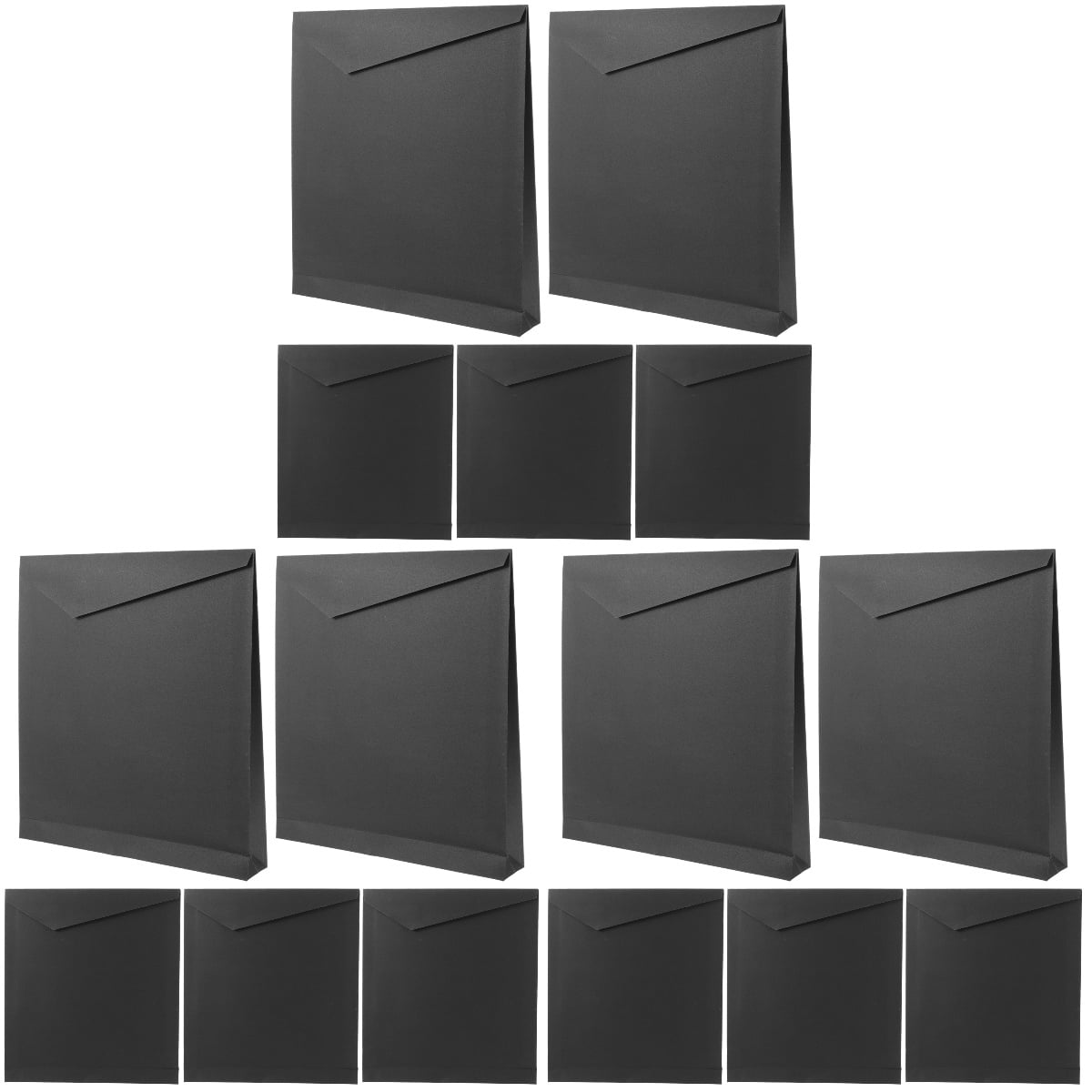 BERTDOMD 15 pcs Kraft Paper Bags Costume T Shirt Paper Bags Gift Card ...