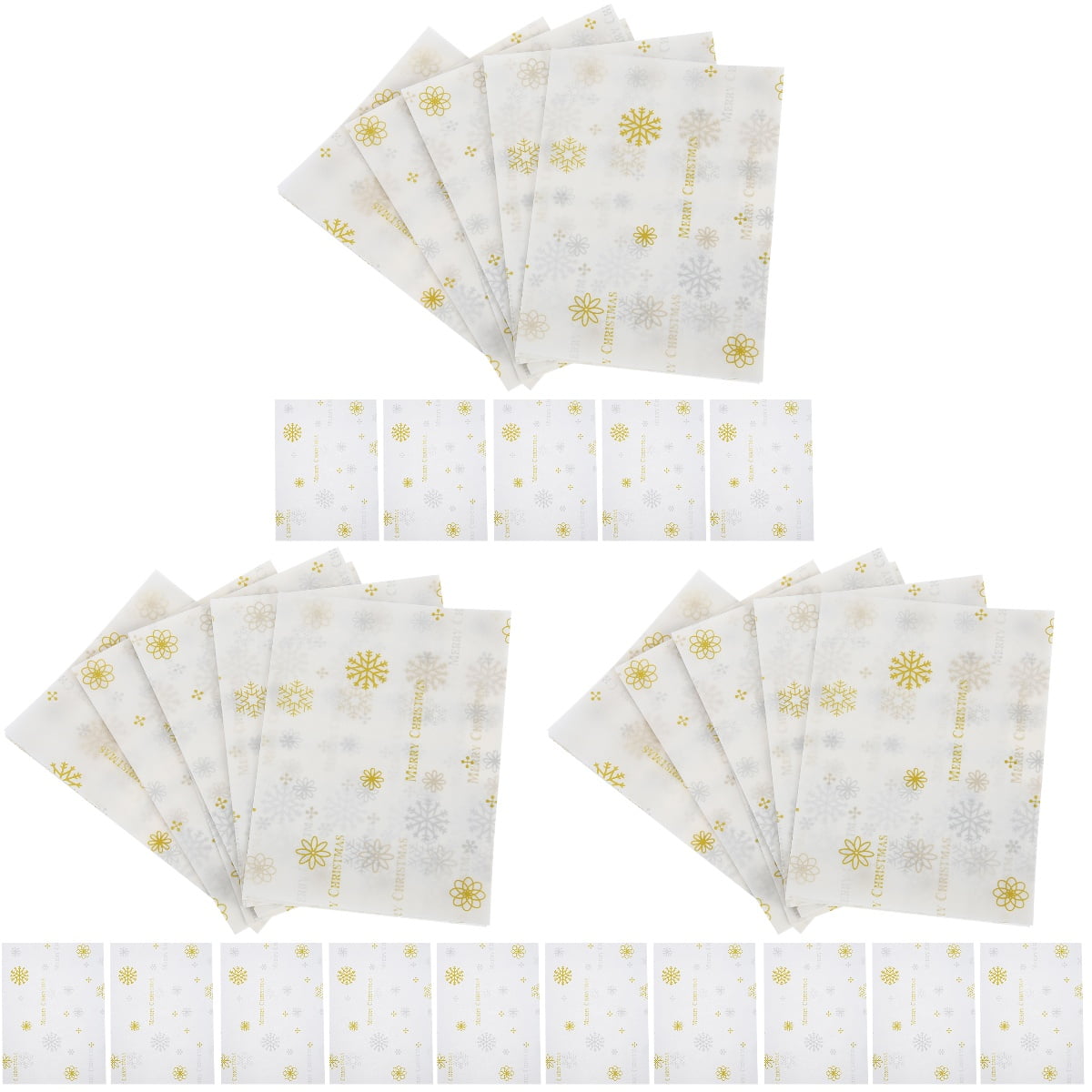 BERTDOMD 1500 Sheets Christmas Candy Wrappers Nougat Chocolate Sweets ...