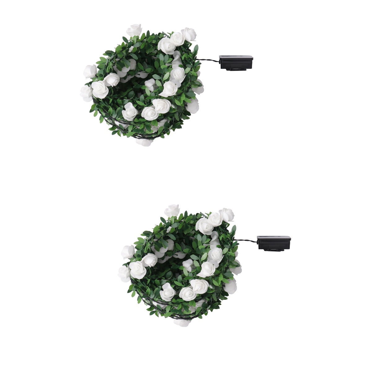 BERTDOMD 2 Sets of LED String Light Simulation Rose String Light ...