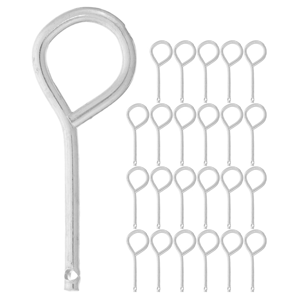 BERTDOMD 200pcs Fire Extinguisher Pull Pins Stainless Steel Maintenance ...