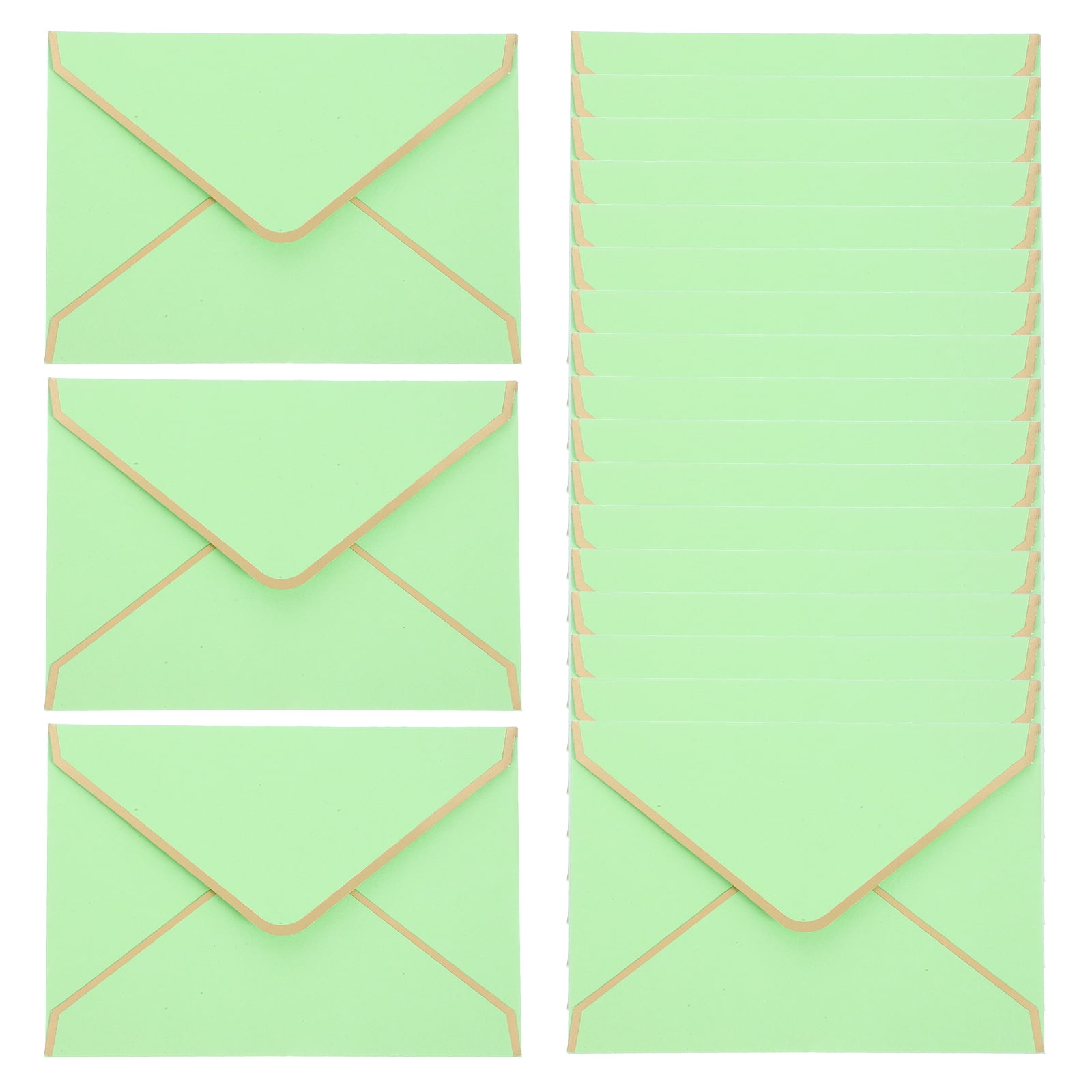 BERTDOMD 20Pcs Empty Envelopes Elegant Cards Envelopes Invitation Card ...