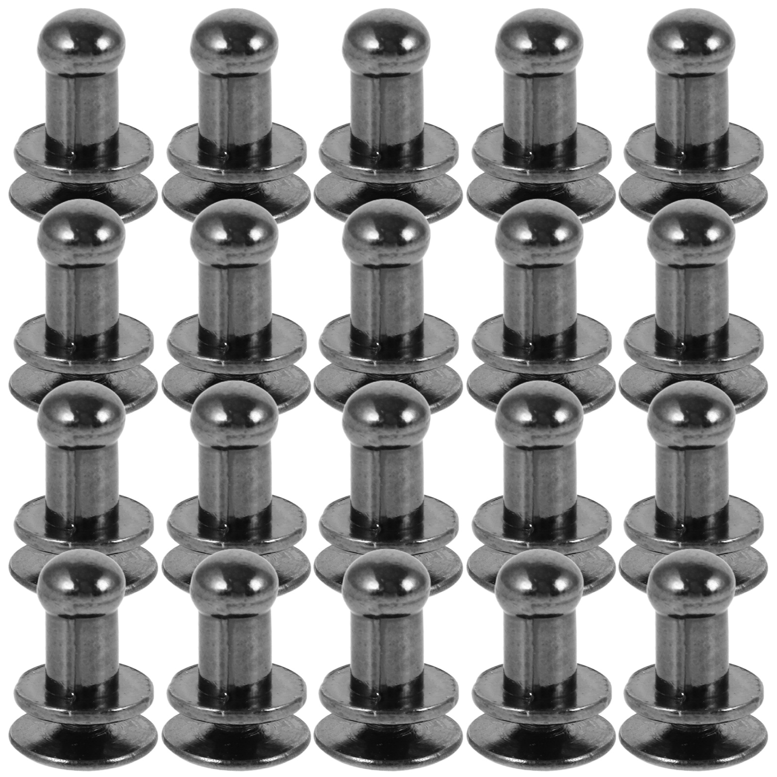 BERTDOMD 20Pcs Punk Rivets Metal Clothing Rivet DIY Rivet Studs for ...