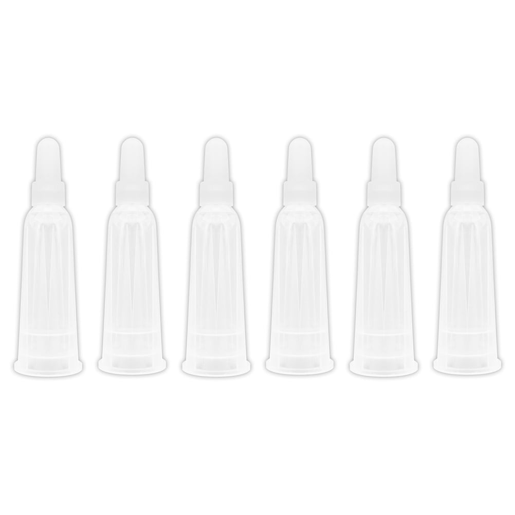 20pcs Ampoule Opener Transparent Dropper Cap 2ml Non Slip Glass Vial Opening Tool Portable ...