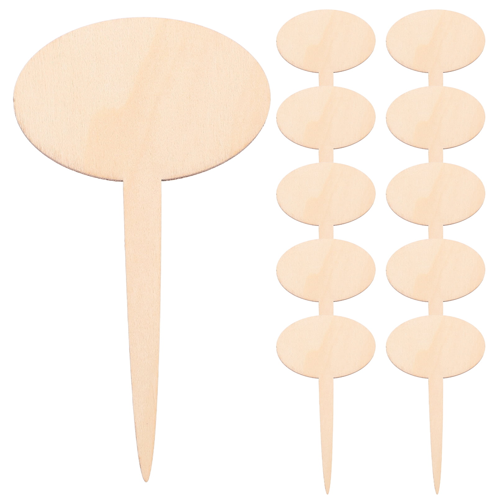 BERTDOMD 20pcs Plant Label Stakes Tree Tags Plant Markers For Outdoor ...