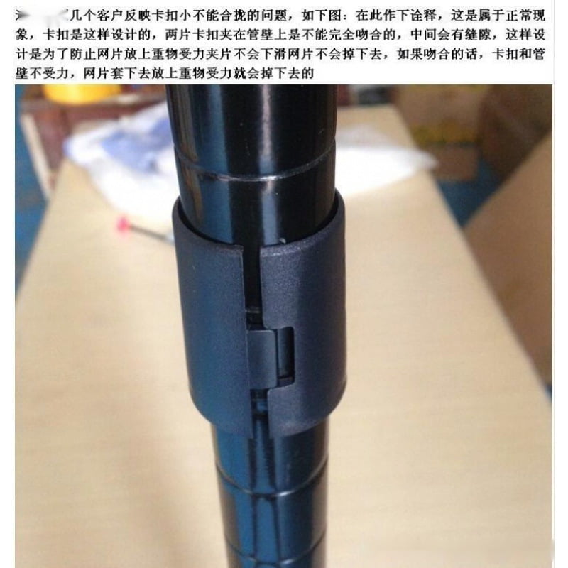 BERTDOMD 24pcs Wire Shelving Shelf Lock Clips Replacement Fixing Clips ...