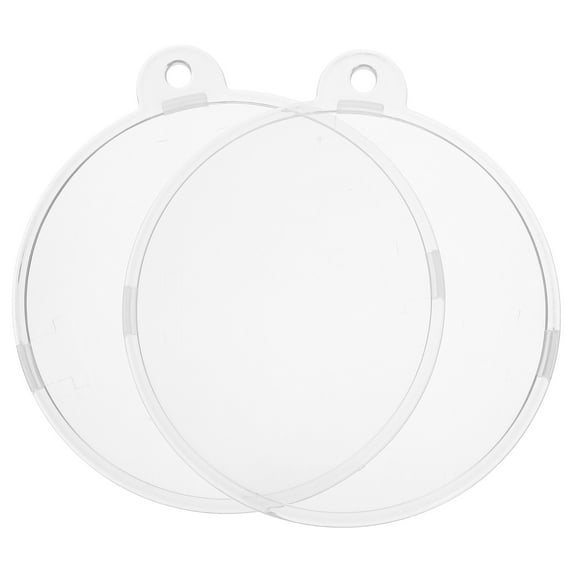 EXHUMKY 2PCS Transparent Plastic Mixing Bowl Anti-Splash Cover for ...