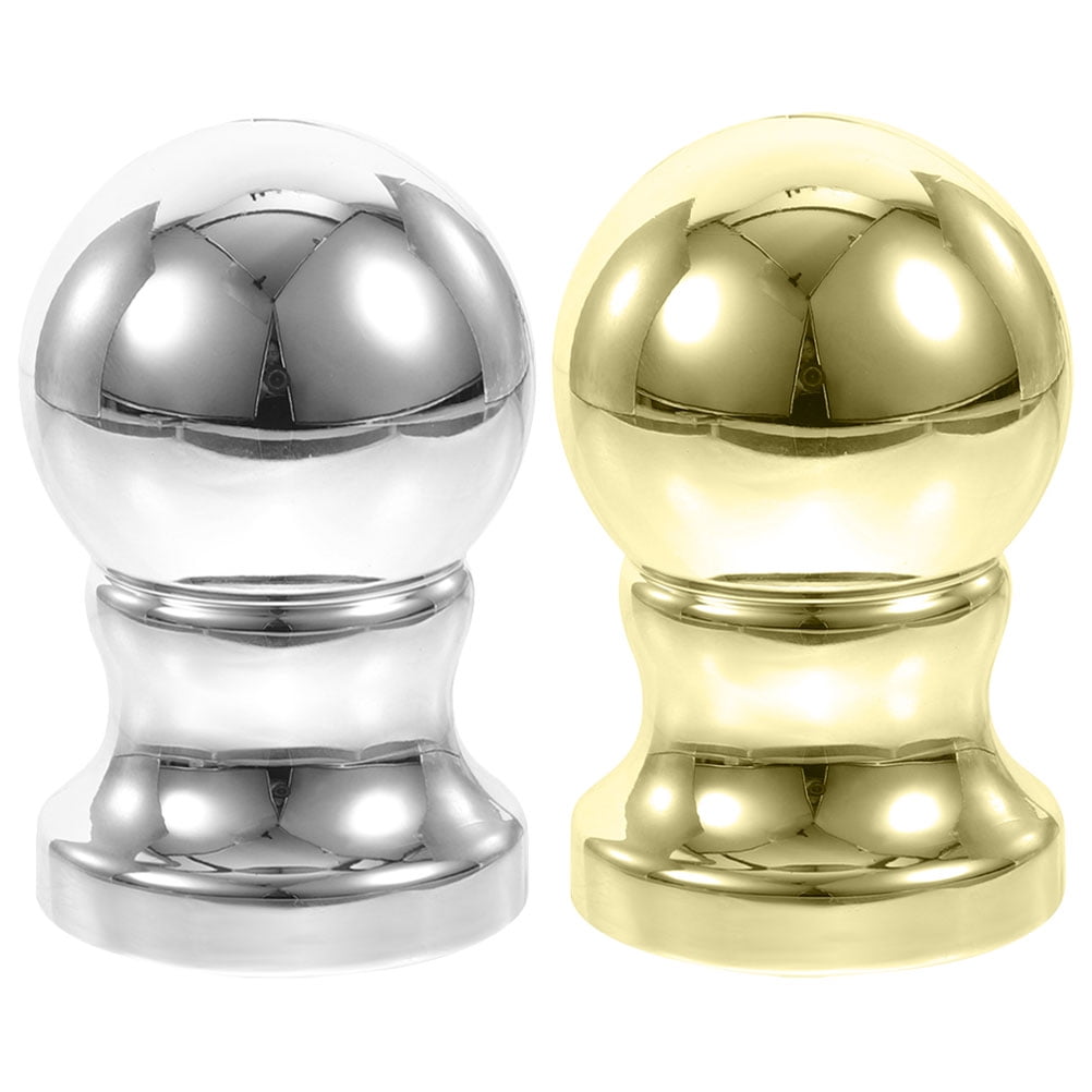 BERTDOMD 2Pcs Flagpole Topper Ball Top Ornaments Flag Pole Ball Toppers ...