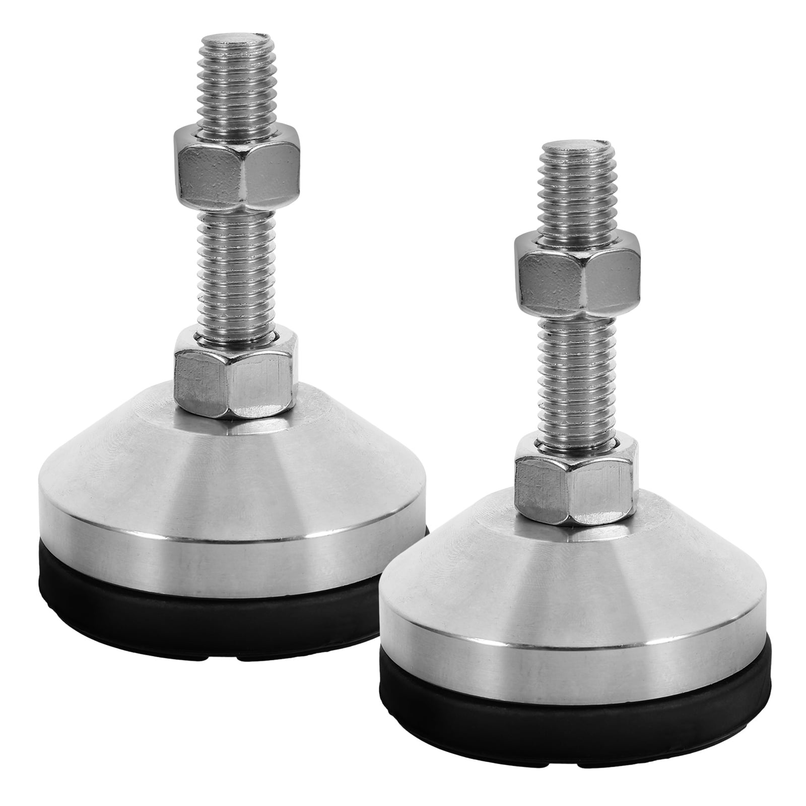 BERTDOMD 2Pcs Heavy Duty Adjustable Leveling Feet Stainless Steel Anti ...